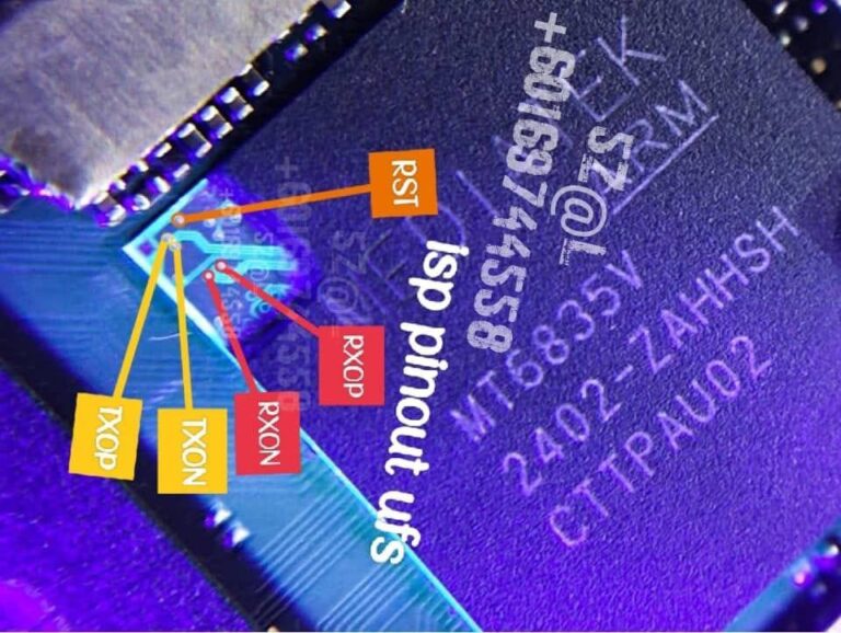 CPU DRILL & Universal ISP Pinout - Ms mobile institute